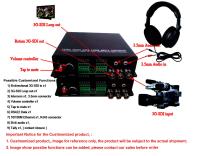 China 3G/HD/SD-SDI Fiber Multiplexer w Audio Ethernet Tally Intercom for sale