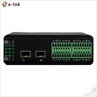 China Industrial Fiber Optic Converter 4 Channel RS232 422 485 Redundant Ring Network for sale
