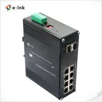 China Industrial L2 Managed PoE Switch 8 Port 10/100/1000T 802.3at To 2 Port 1000X SFP for sale