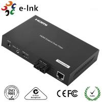China 1 Channel HDMI Over Fiber Optic Extender 8 Watt With 1 Channel 10 / 100M Ethernet for sale