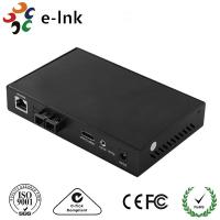 China 1 Channel HDMI Over Fiber Optic Extender 8 Watt With 1 Channel 10 / 100M Ethernet for sale