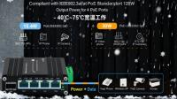 China Mini Industrial 4-Port Gigabit + 1 SFP Ethernet Switch -40~80°C for sale