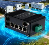 China Industrial 7-Port PoE Powered Gigabit Switch with PoE Passthrough SFP for sale
