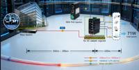 China Industrial 7-Port PoE Powered Gigabit Switch with PoE Passthrough SFP for sale