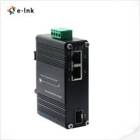 China 2-Port Industrial PoE+ Media Converter with 10G Fiber Solar Voltage Booster Supports 12-48V Input Delivers 60W PoE+ Power for Demanding Networks for sale