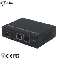 China Smart Cloud Management Poe Powered Media Converter Gigabit 10/100/1000Mbps 30 Watts for sale