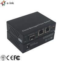 China Smart Cloud Management Poe Powered Media Converter Gigabit 10/100/1000Mbps 30 Watts for sale