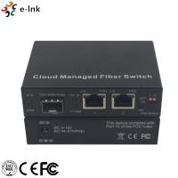 China Smart Cloud Management Poe Powered Media Converter Gigabit 10/100/1000Mbps 30 Watts for sale