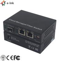 China Smart Cloud Management Poe Powered Media Converter Gigabit 10/100/1000Mbps 30 Watts for sale