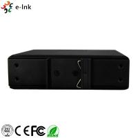 China DIN Rail 1Ch Contact Closure Ethernet To Fiber Media Converter FC / SM Dual Fiber for sale