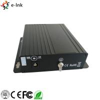 China SC Standard Single Mode Fiber Media Converter RS232/RS422/RS485 Serial To Fiber for sale