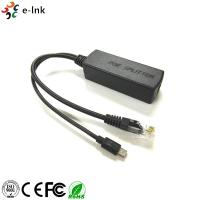 China 10/100/1000M Power Over Ethernet Injector 5V 2A PoE Splitter With Micro USB Port for sale