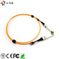 China Active Optical Cable Fiber Optic Transceiver Module OM2 Cable Length 1m 10G SFP+ To SFP+ for sale