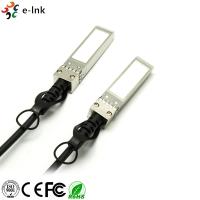 China 10G Sfp Module Single Mode Passive Copper DAC Direct Attached Twinax Cable 1m for sale