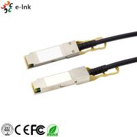 China 3.3V Power Supply Direct Attach Copper Cable 100G QSFP28 To QSFP28 ROHS Compliant for sale