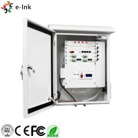 China Intelligent Cctv Camera Video Converter Transmission / Power Cabinet Cold Rolling Plate Material for sale
