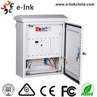 China Intelligent Cctv Camera Video Converter Transmission / Power Cabinet Cold Rolling Plate Material for sale