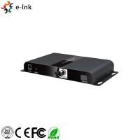 China 3G / HD-SDI CCTV Fiber Optic Converter Extender Metal Case With IR Remote Control for sale