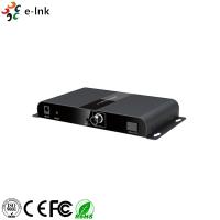 China 3G / HD-SDI CCTV Fiber Optic Converter Extender Metal Case With IR Remote Control for sale