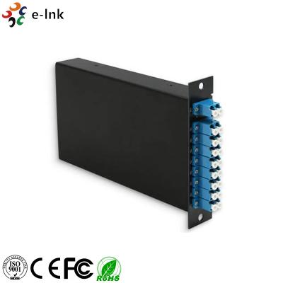 China C21-C60 Wavelength Fiber Optic Switch 100Ghz 200Ghz DWDM Multiplexer Packaged In LGX Cassette for sale