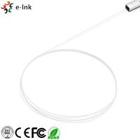 China No Connector Fiber Optic Switch PLC Splitter Steel Tube 250um Singlemode G.657A1 Fiber Type for sale