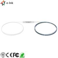 China No Connector Fiber Optic Switch PLC Splitter Steel Tube 250um Singlemode G.657A1 Fiber Type for sale