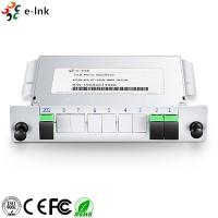 China 1xN 2xN Blade Module Power Over Ethernet Switch Cassette Plug In Type LC/SC/ST/FC UPC/APC for sale
