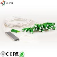 China Single Mode Fiber Optic Switch PLC Fiber Splitter Mini Module 900um SC/APC Connector for sale