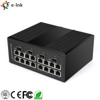 China No Fan Industrial Ethernet POE Switch 16 Port 10/100/1000BASE-T 4 Port 100/1000BASE-X SFP for sale