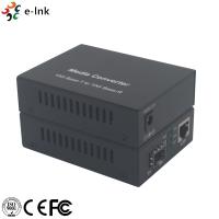 China 12V DC Fiber Optic Ethernet Media Converter Hot Plugging 10G Base - T To 10G Base - R for sale