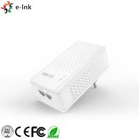 China 1200Mbps Wireless 2 Port Powerline Adapter with 300 meter range for sale