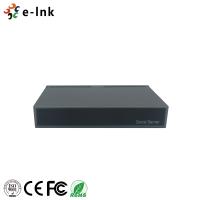 China RS232 Serial To Fiber / Ethernet Converter Serial Server for sale