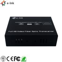 China HDMI 2.0 Fiber Optic Transmitter And Receiver Multi Mode Fiber Type 18Gbps Data Rate for sale
