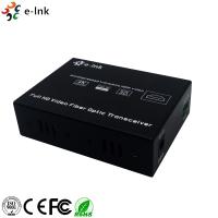 China HDMI 2.0 Fiber Optic Transmitter And Receiver Multi Mode Fiber Type 18Gbps Data Rate for sale