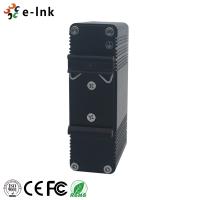 China E-Link Gigabit Power Over Ethernet Injector 12~48VDC Power Input DIN Rail / Wall Mount for sale