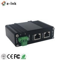 China E-Link Gigabit Power Over Ethernet Injector 12~48VDC Power Input DIN Rail / Wall Mount for sale