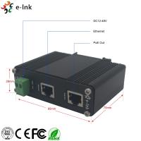 China Single Port 60W Power Over Ethernet Devices Support Din Rail / Wall Mount Installation for sale