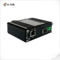 China Light Weight Fast Ethernet Media Converter 1 Port 100/1000X SFP To 1 Port 10/100/1000T 90W PoE+ for sale