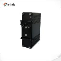 China Aluminum Case Industrial Ethernet Media Converter 1 Port 100/1000Base-X SFP Ethernet Switch for sale