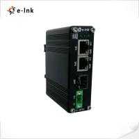China Aluminum Case Industrial Ethernet Media Converter 1 Port 100/1000Base-X SFP Ethernet Switch for sale