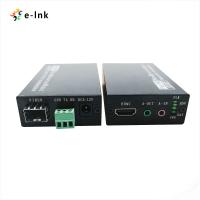 China 1 Channel	Fiber Optic Ethernet Extender Bidirectional Audio RS232 3 Pin Terminal Block for sale