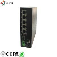 China 10-18VDC Input Industrial Ethernet POE Switch With 5 Ports Gigabit POE+ 1 SFP Port for sale