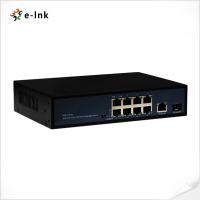 China 150 Watt Ethernet POE Switch 8 Ports New Condition 20Gbps AC100-240V 50/60HZ for sale