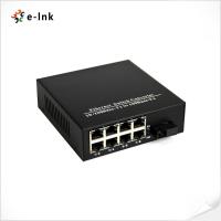 China 10/100/1000M Gigabit Ethernet Switch 8 Ports Compact Size With SC Fiber Port for sale
