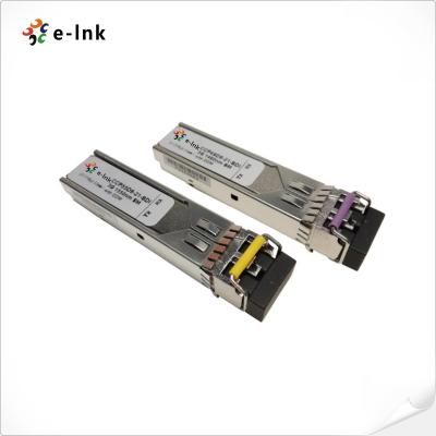 China 1270~1610nm 40km Digital Video SFP Optical Transceiver 3G-SDI CWDM Duplex LC Connector for sale