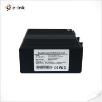 China IP40 Aluminum Case Industrial Ethernet POE Switch 8 Ports With 100 / 1000 Base-X SFP for sale
