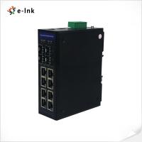 China Metal Case Industrial Ethernet POE Switch 8x10/100/1000M Ethernet RJ45 Ports for sale