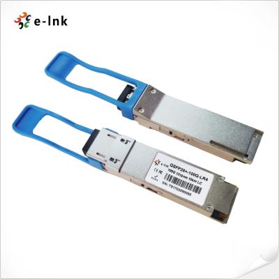 China LR ER CWDW SFP Module Optical Transceiver 100G QSFP28 1310nm 10km 20km 40km for sale