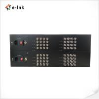 China 32 CH AHD CVI TVI Over Fiber Converter Metal Case For 720P 960P 1080P Camera for sale