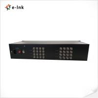 China 32 CH AHD CVI TVI Over Fiber Converter Metal Case For 720P 960P 1080P Camera for sale
